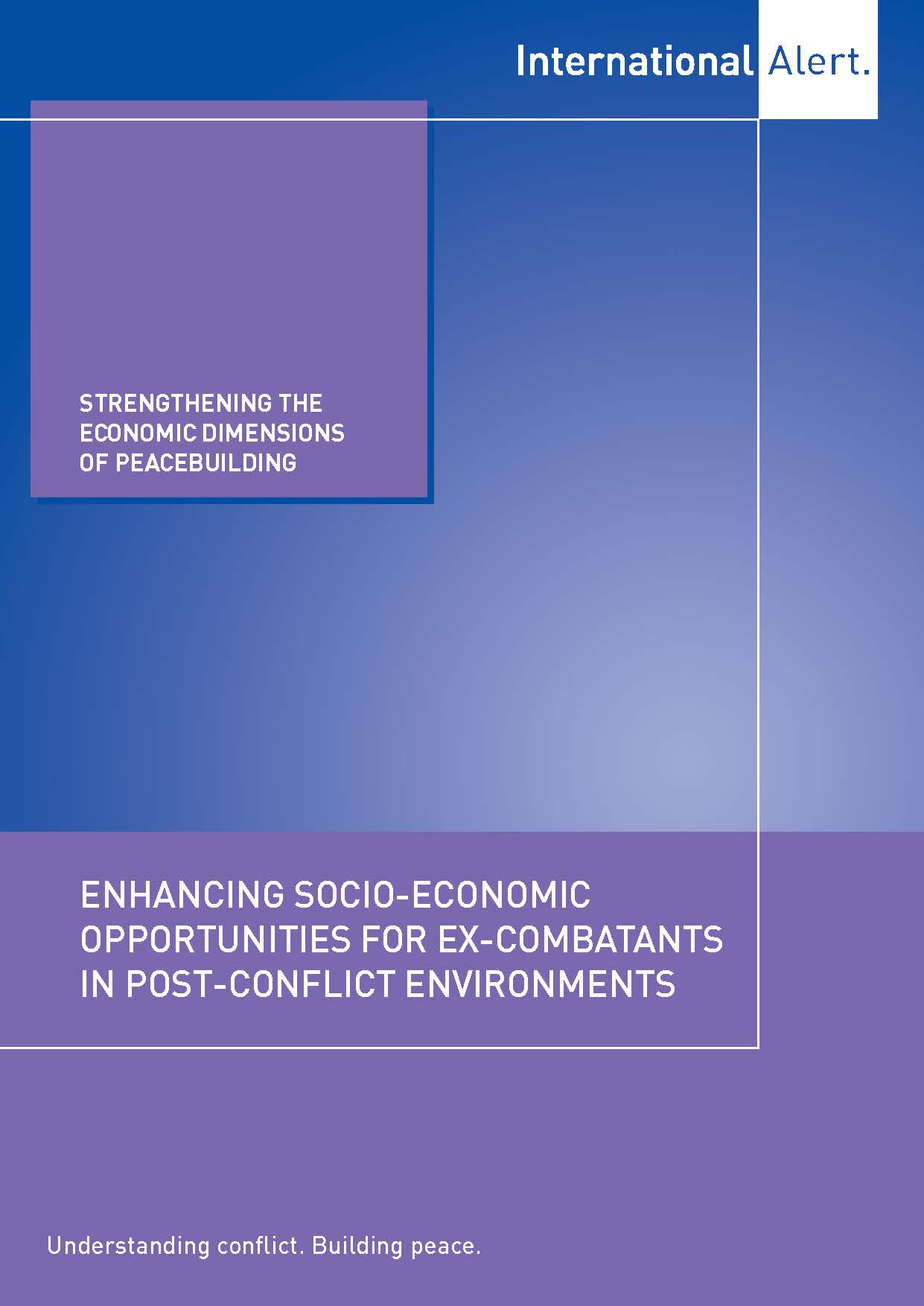 Enhancing socio-economic opportunities for ex-combatants in post ...