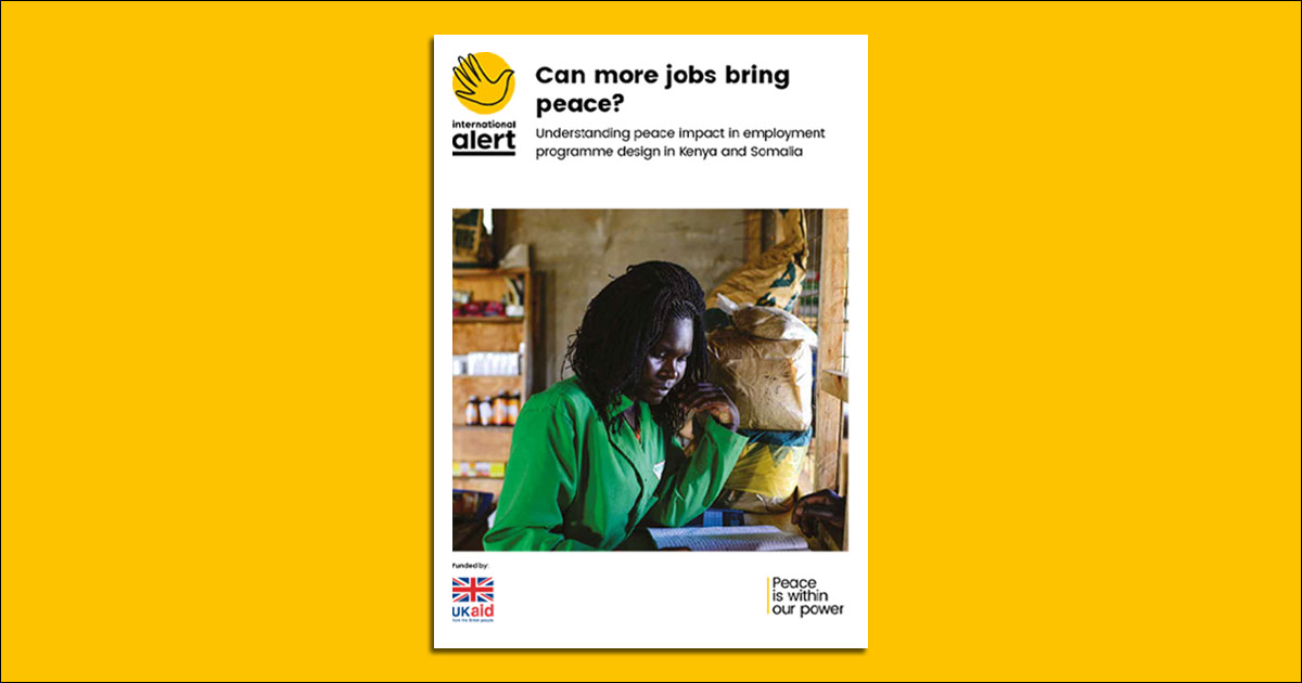 Can more jobs bring peace? Understanding peace impact in employment ...