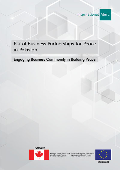 Plural business partnerships for peace in Pakistan: Engaging the ...