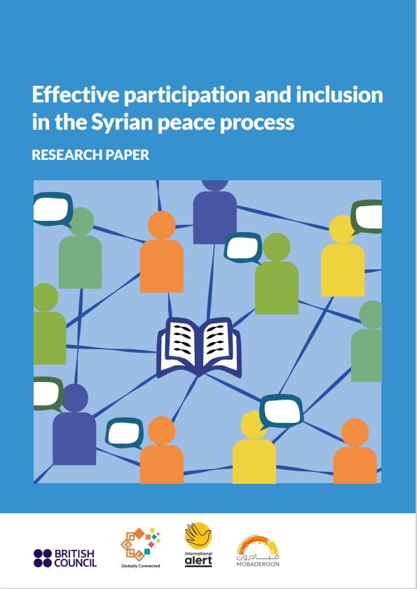 Effective participation and inclusion in the Syrian peace process ...