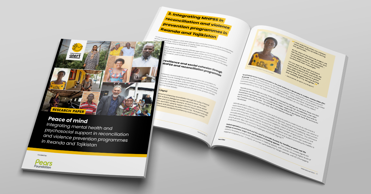 Peace of Mind: Integrating mental health and psychosocial support in ...