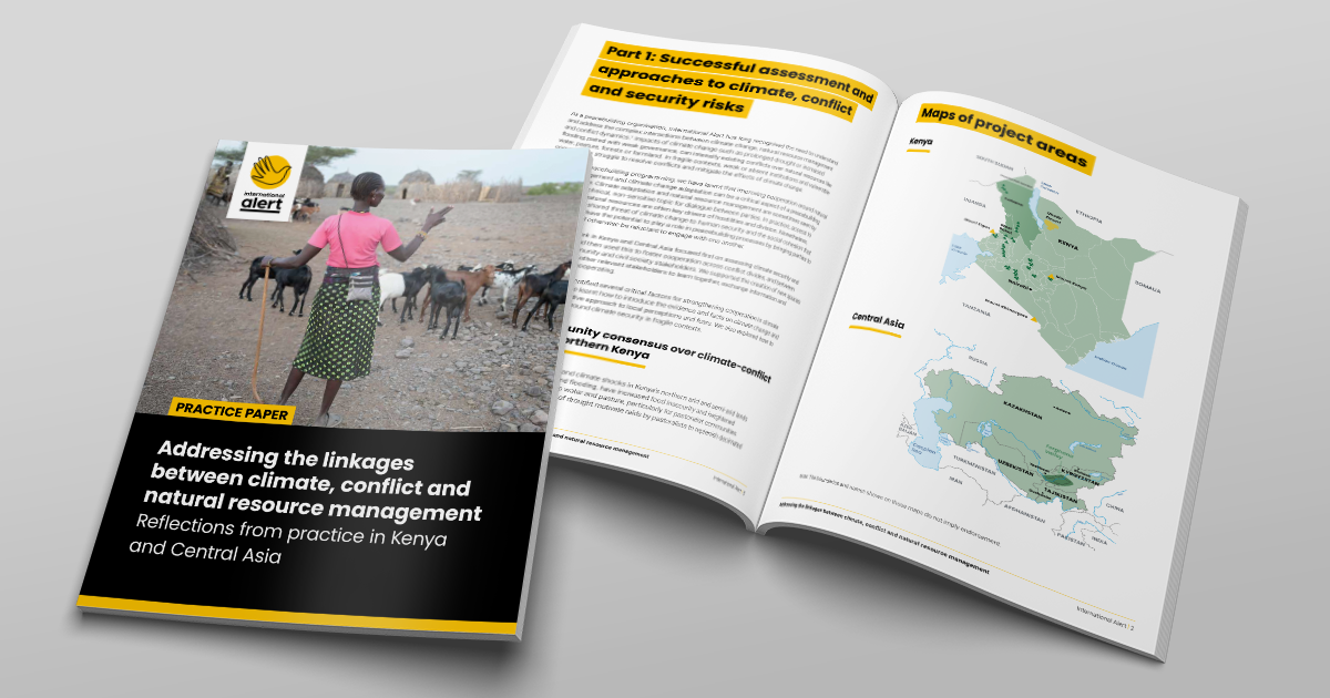 Addressing the linkages between climate, conflict and natural resource ...