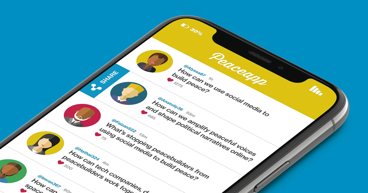 Realising the potential of social media as a tool for building peace ...