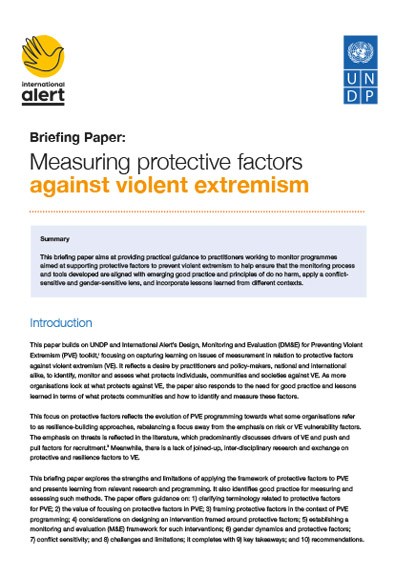Improving the impact of preventing violent extremism programming: A ...