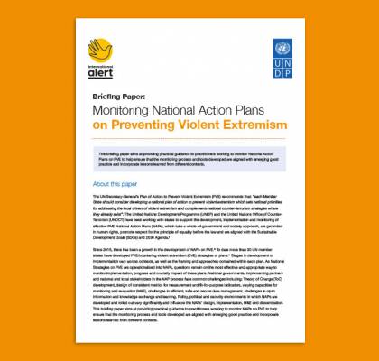 Monitoring National Action Plans on Preventing Violent Extremism ...