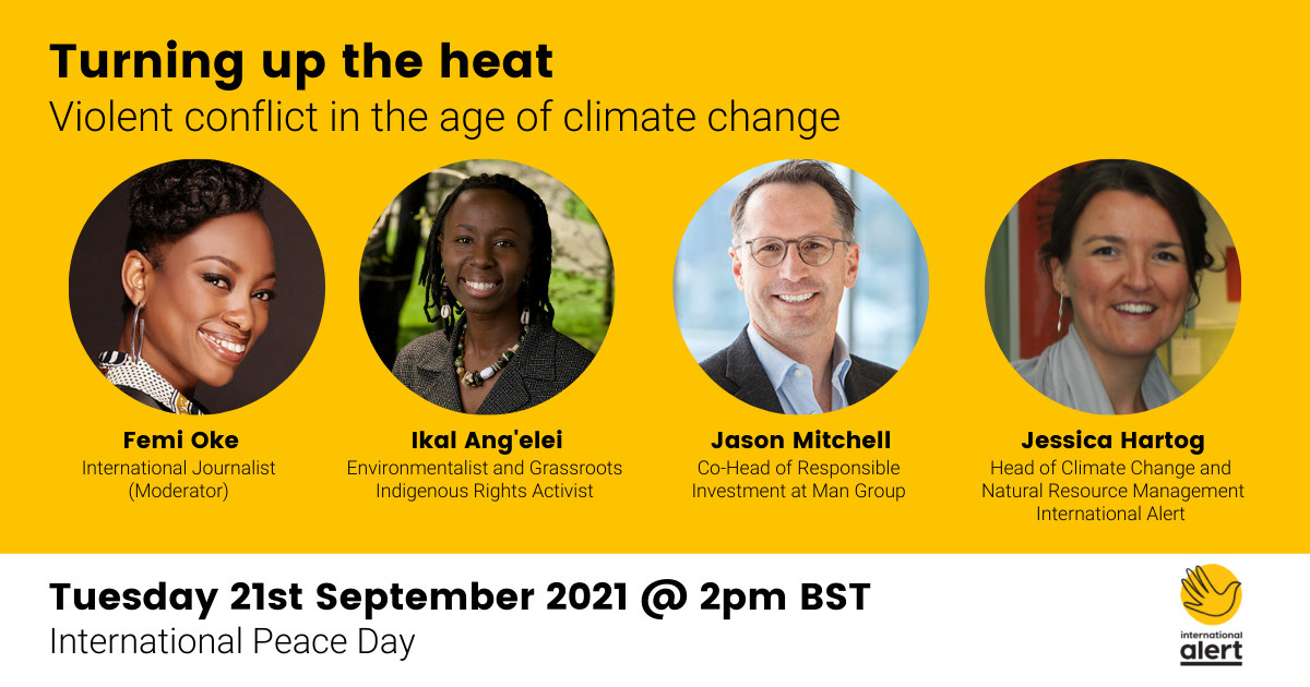 Webinar | Turning up the heat: Violent conflict in the age of climate ...