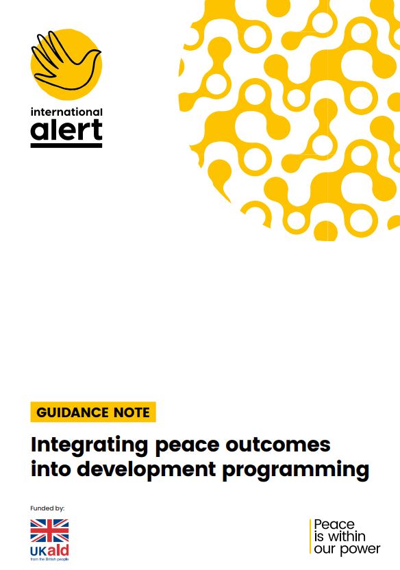 International Alert - Peace is within our power